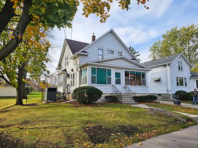 Is it Grandma's house or chocolate heaven? At Hughes' Home Maid Chocolates, the answer is a delicious "both"!