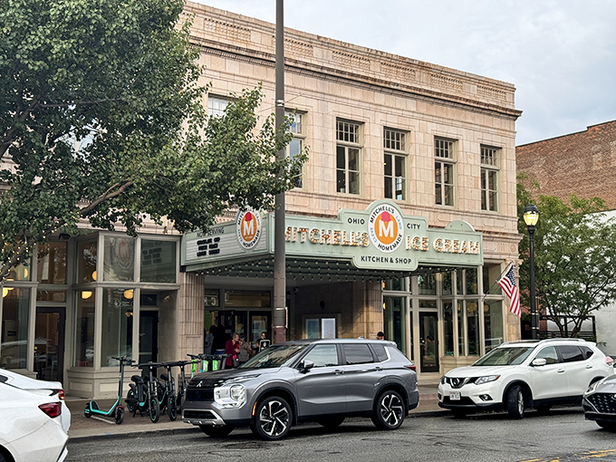 At Mitchell's, sustainability never tasted so sweet. It's like Captain Planet opened an ice cream shop, and we're all invited to save the world.