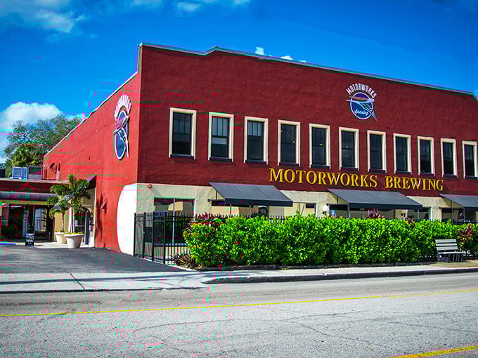 Motorworks: Where gearheads and beer nerds find common ground. It's serving up more smooth finishes than a classic car show.