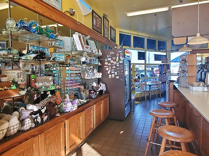 A sweet oasis by the sea. Marini's blue awning is like a lighthouse, guiding sugar-starved sailors to safety &ndash; and possible cavities.