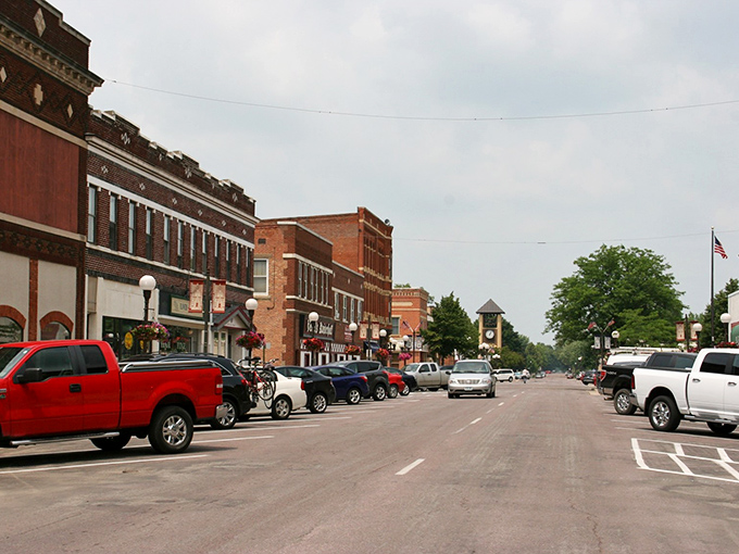 Brick buildings and old-world charm transport you to another time and place. New Ulm's Main Street is a love letter to its German heritage.