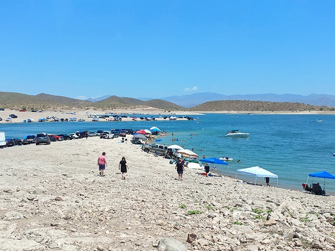 Wakeboarding, fishing, or just floating – Lake Pleasant lives up to its name. It's Arizona's answer to a beach day.