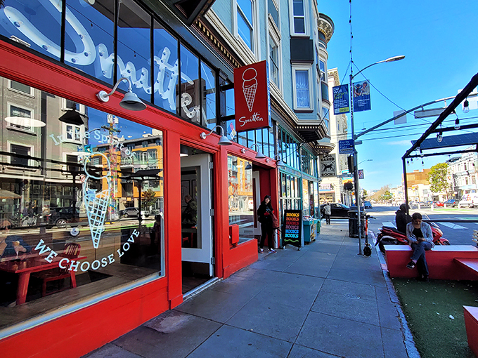 Watch in awe as they use liquid nitrogen to freeze your ice cream. It's like a magic show, but with edible results!
