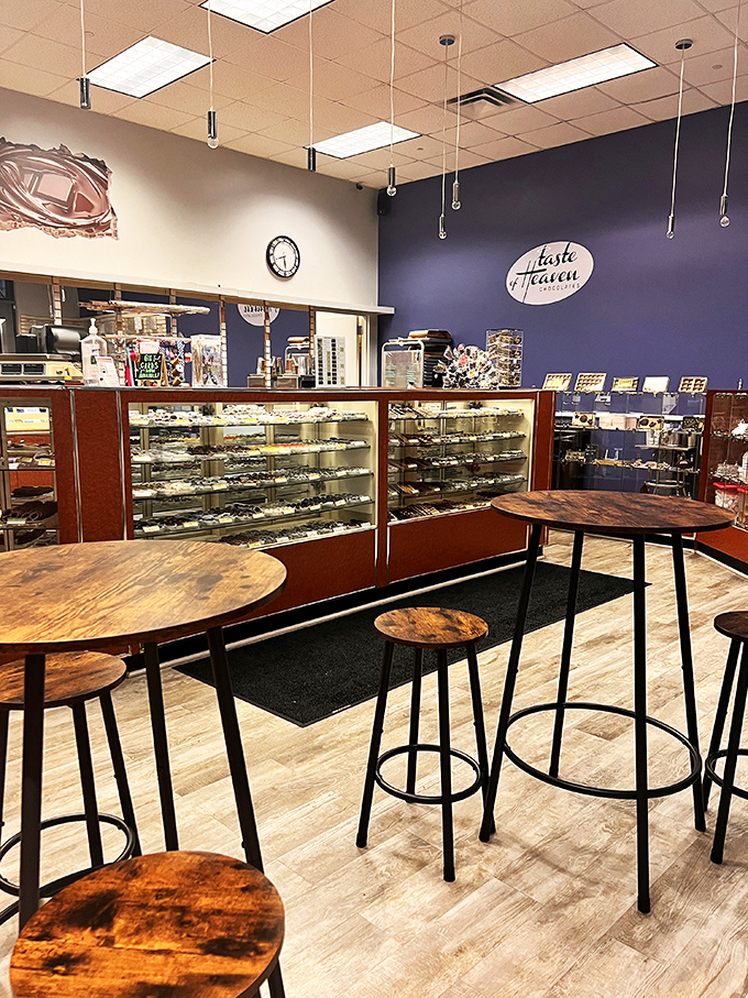 Sleek, modern, and oh-so-sweet. Taste of Heaven is where chocolate goes to show off its sophisticated side.