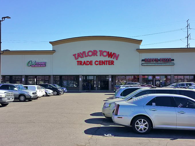Taylor Town Trade Center: where Michigan's industrial past meets its eclectic, bargain-hunting present.