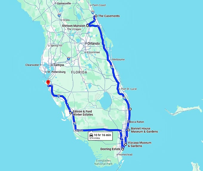 great-gatsby-florida-mansions map