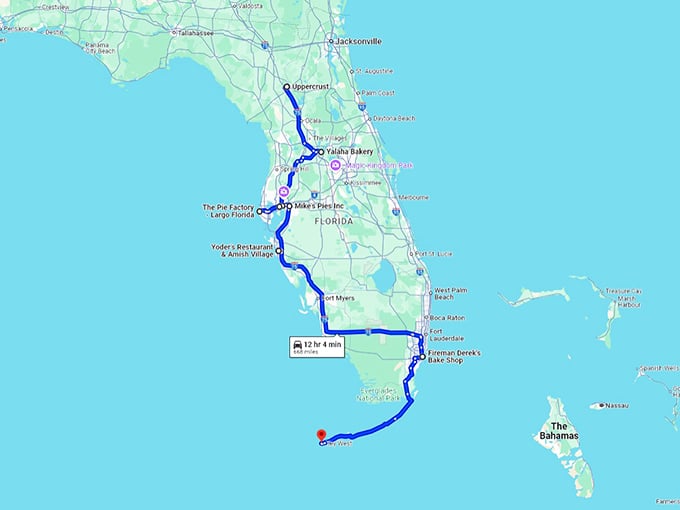 sweet-florida-hidden-bakeries map