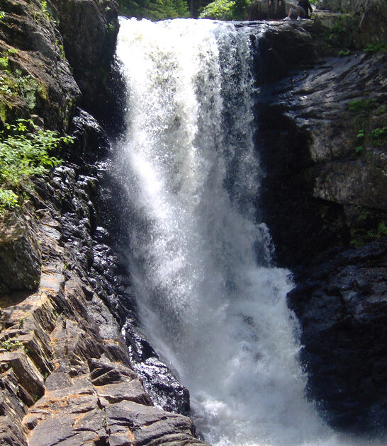 beautiful enchanting waterfalls maine ftr