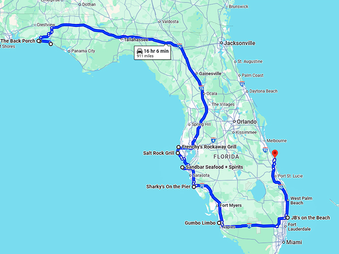 breathtaking oceanside restaurants florida map