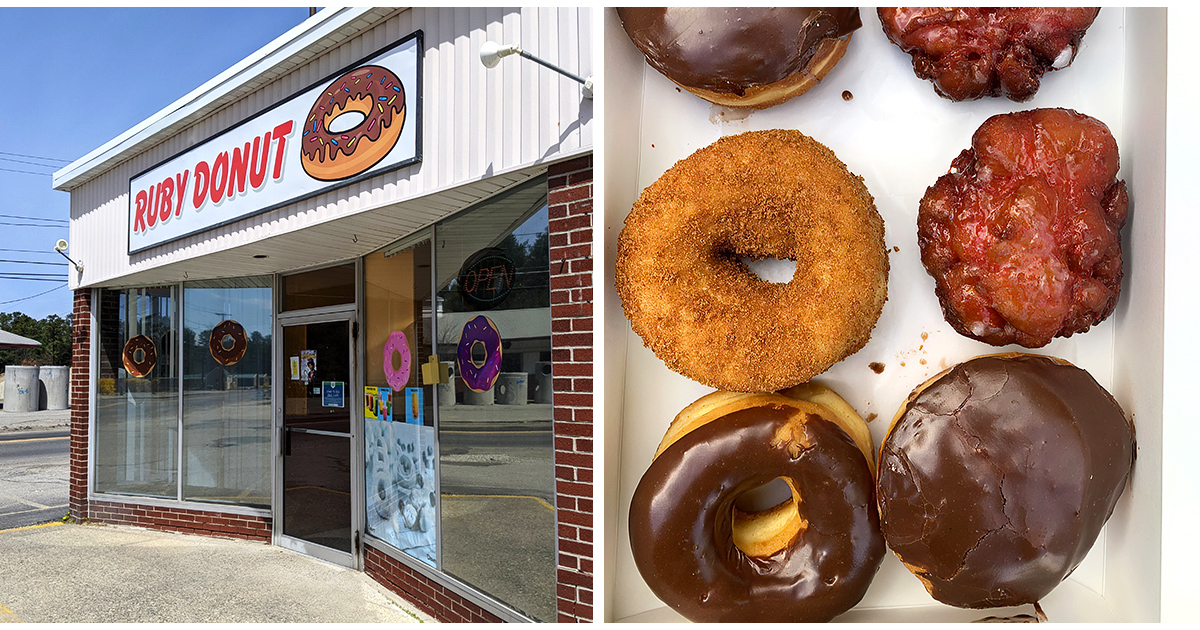 Ruby Donut This Homey Bakery In Massachusetts Has Glazed Donuts Known Throughout ...