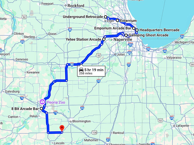 hidden illinois gaming spots map