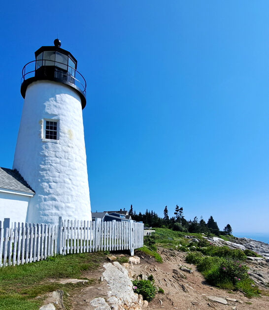 maine postcard worthy lighthouse ftr