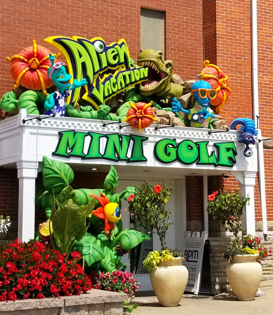 miniature golf course ohio ftr