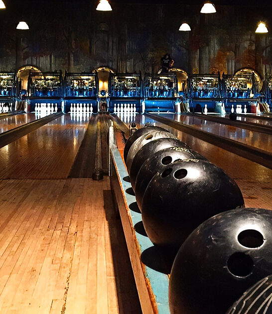 nostalgic bowling alley california FTR