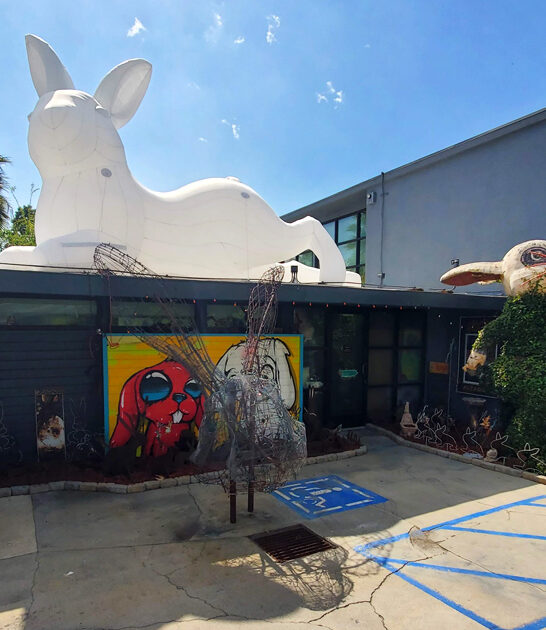 odd bunny themed museum altadena ca FTR