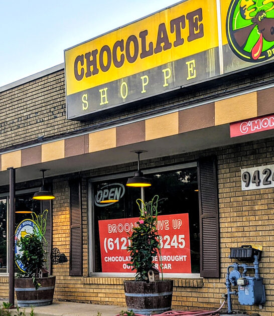 whimsical chocolate shops minnesota FTR