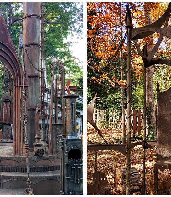 whimsical sculpture garden georgia ftr