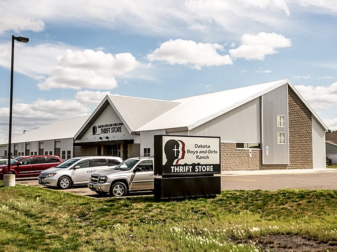 A modern-day treasure chest! This barn-like building houses more secondhand wonders than you can shake a vintage stick at.