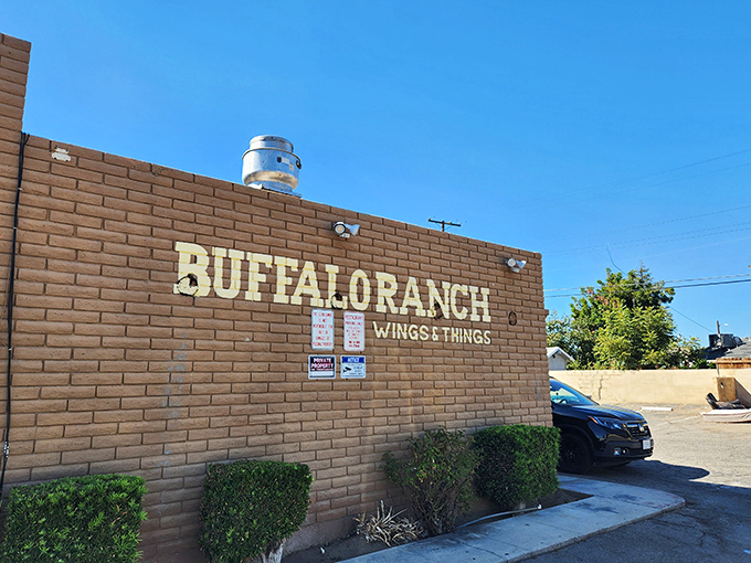 Welcome to flavor town! Buffalo Ranch Wings & Things stands proud, a brick-and-mortar testament to the power of poultry.