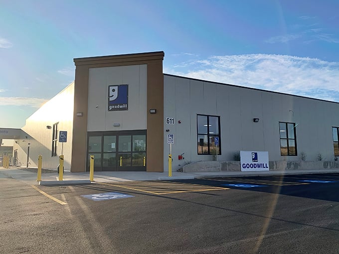 Welcome to the treasure trove! This Goodwill isn't just a store; it's a portal to countless adventures waiting to be discovered.