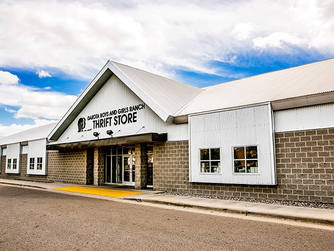 A modern-day treasure chest! This barn-like building houses more secondhand wonders than you can shake a vintage stick at.