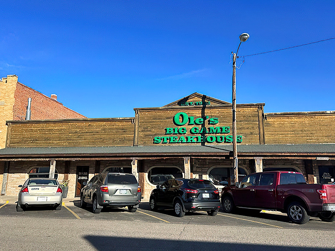 Welcome to Ole's, where the steaks are big and the decor is&hellip; bigger! This wooden wonder has been serving up surprises since 1933.