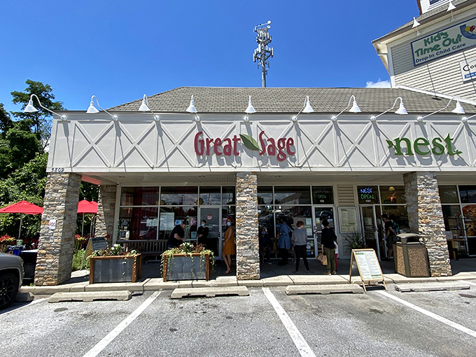 Great Sage's unassuming storefront hides a plant-based paradise that's converting carnivores one creamy mac and cheese at a time.