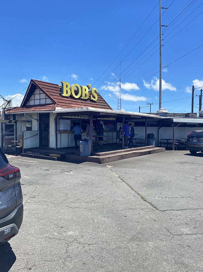 Welcome to flavor town! Bob's Bar-B-Que's unassuming exterior hides a world of smoky delights that'll make your taste buds do the hula.