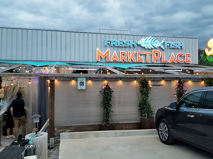 "A seafood oasis in landlocked Arkansas? You bet your bass! Blu Fish House's neon sign beckons like a lighthouse for the culinary adventurer."