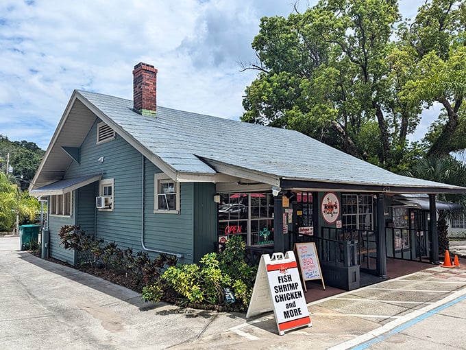 1 the clam chowder at this no frills restaurant in florida is out of this world delicious