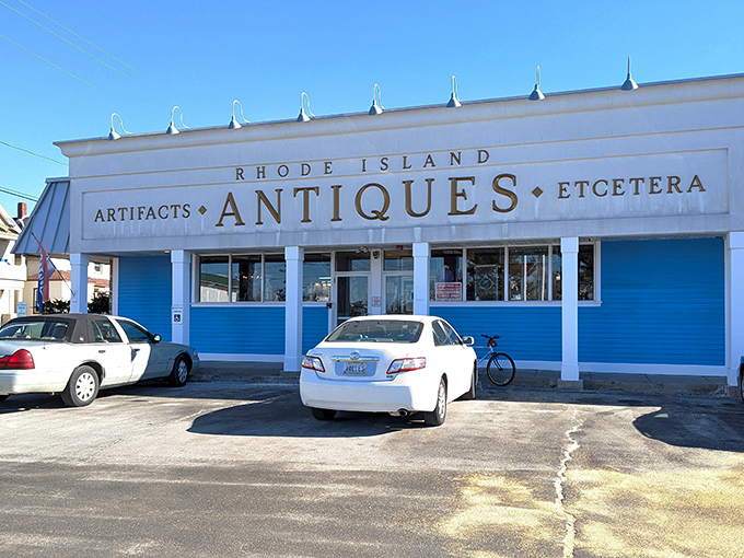Step into a time warp! This unassuming storefront holds treasures that'll make you question what decade you're in.
