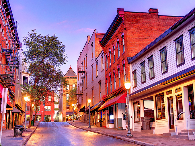 Broadway beckons! Saratoga Springs' main drag is like a Norman Rockwell painting come to life, with a dash of modern flair.