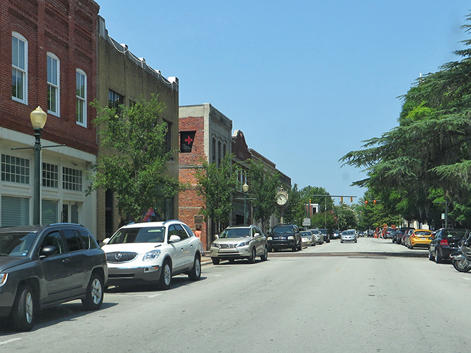 Step into a postcard! New Bern's tree-lined streets and historic charm make you feel like you've time-traveled to a gentler era. 