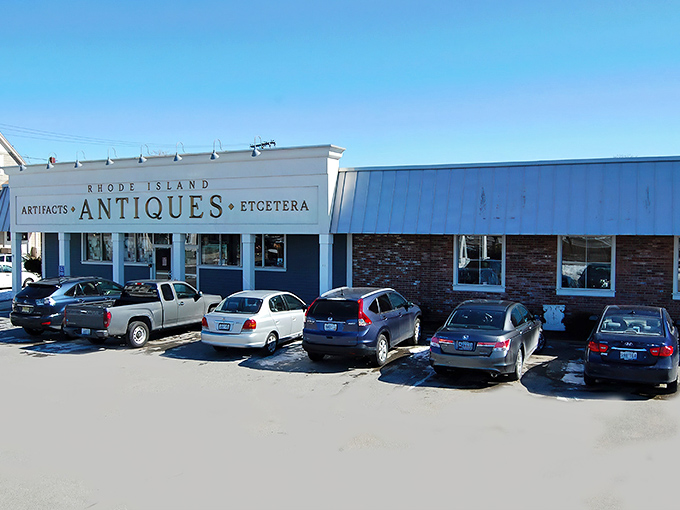 Step into a time warp! This unassuming storefront holds treasures that'll make you question what decade you're in.