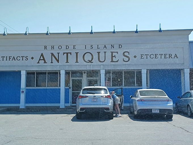 Step into a time warp! This unassuming storefront holds treasures that'll make you question what decade you're in.