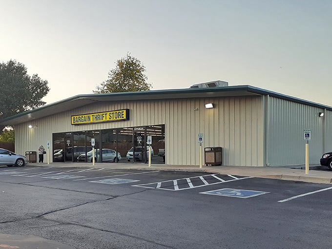 Welcome to the Mothership of Mismatched Treasures! Bargain Thrift Store's unassuming exterior hides a universe of pre-loved wonders waiting to be discovered.