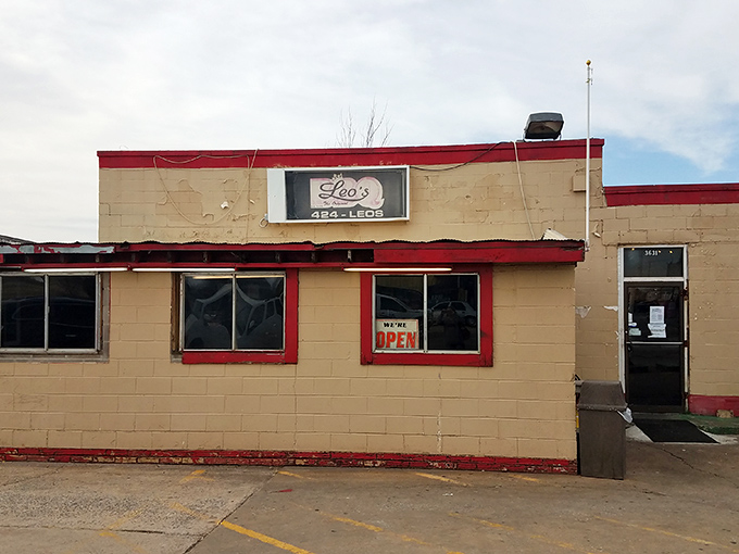 Welcome to BBQ paradise! Leo's modest exterior hides a world of smoky delights within. It's like finding a treasure chest disguised as a shoebox.