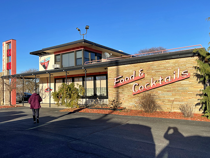 Welcome to the HobNob, where retro charm meets modern appetite. This neon-lit beacon of culinary nostalgia is your gateway to a world of prime rib and classic cocktails.