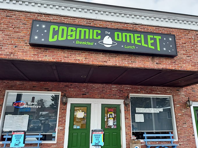 "Houston, we have a breakfast!" This cosmic sign promises a journey through flavor that's out of this world.