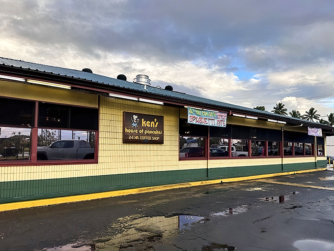 Welcome to pancake paradise! Ken's House of Pancakes stands like a beacon of breakfast hope, promising 24/7 comfort food with a side of aloha spirit.