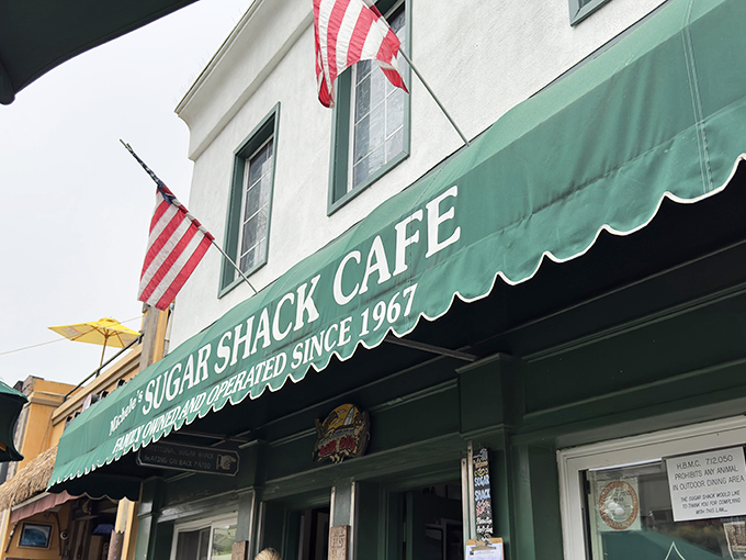 A slice of Americana, served with a side of surf culture! Sugar Shack Cafe's iconic green awning has been welcoming hungry beachgoers since 1967.