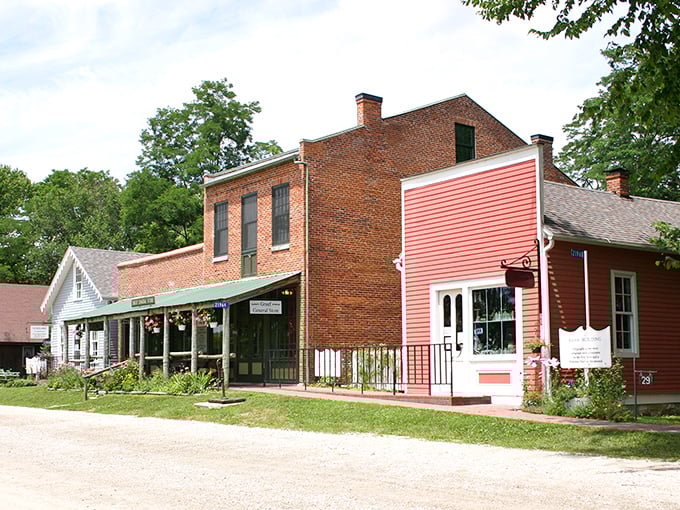 Step into a Norman Rockwell painting come to life! Bentonsport's main street is a charming time capsule that'll make you want to trade your smartphone for a soda fountain.