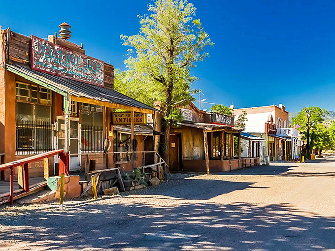 Welcome to Cerrillos: Where the Wild West meets modern-day charm. This town's got more character than a saloon full of cowboys on payday!