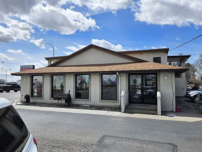 Welcome to BBQ heaven! Grandpa's Southern BBQ stands proud, promising smoky delights that'll make your taste buds dance with joy. 