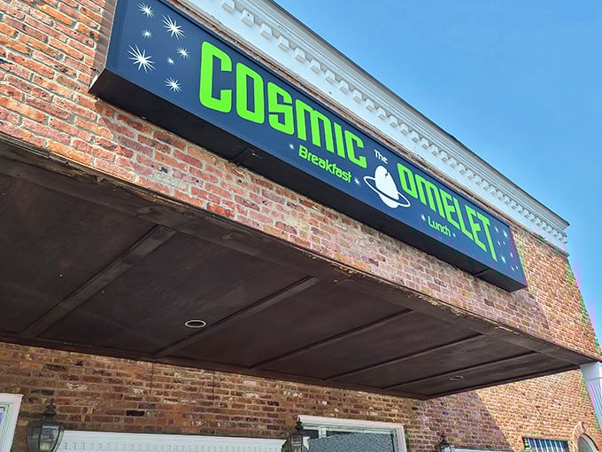 "Houston, we have a breakfast!" This cosmic sign promises a journey through flavor that's out of this world.