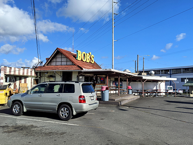 Welcome to flavor town! Bob's Bar-B-Que's unassuming exterior hides a world of smoky delights that'll make your taste buds do the hula.