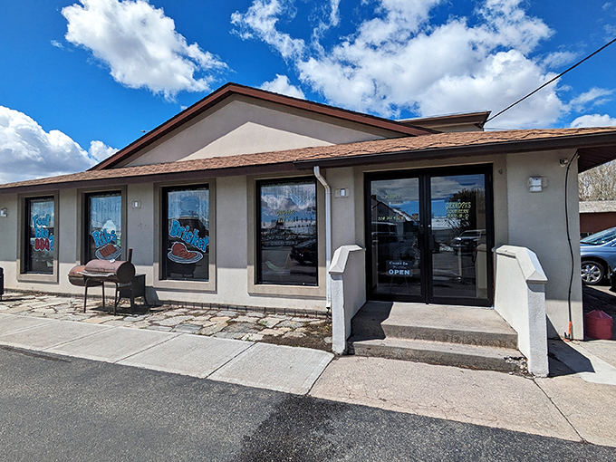 Welcome to BBQ heaven! Grandpa's Southern BBQ stands proud, promising smoky delights that'll make your taste buds dance with joy.