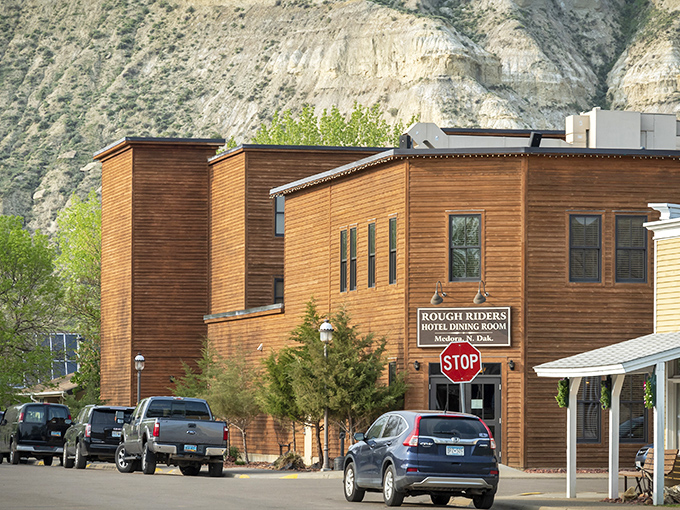 Step into Medora, where the Wild West meets Main Street! This charming town looks like it's straight out of a John Wayne flick, minus the tumbleweeds.