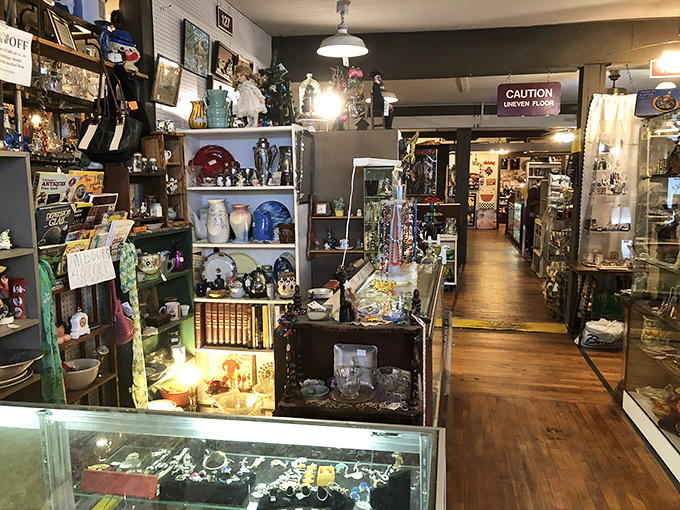 Step into a time machine disguised as a store! The Antique Depot's aisles are a treasure trove of memories, where every turn reveals a new nostalgic gem.
