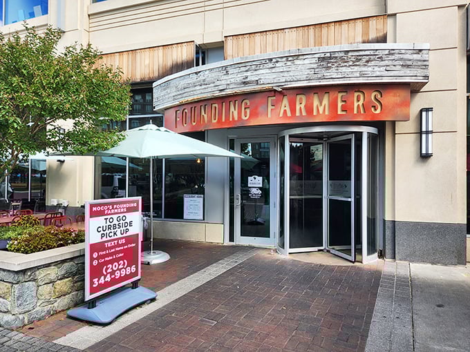 The entrance to culinary paradise isn't pearly gates, but rather this welcoming storefront where farm-fresh dreams come true daily.